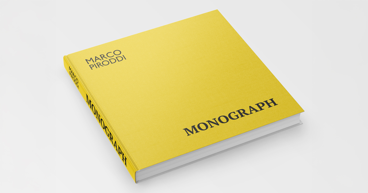 Preorder Monograph | Marco Piroddi